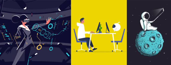 Top 7 Inspiring Illustration Trends in 2021 | BsyBeeDesign