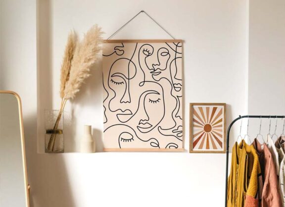 Timeless Retro Line Art Vintage Beauty Rediscovered | BsyBee