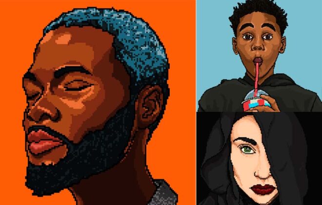 10 Easy Pixel Art Ideas for Beginners | BsyBee Design