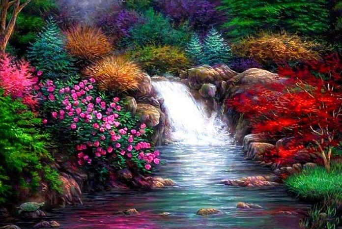 Nature Beautiful Pencil Drawing Pictures with Color | BsyBee Design